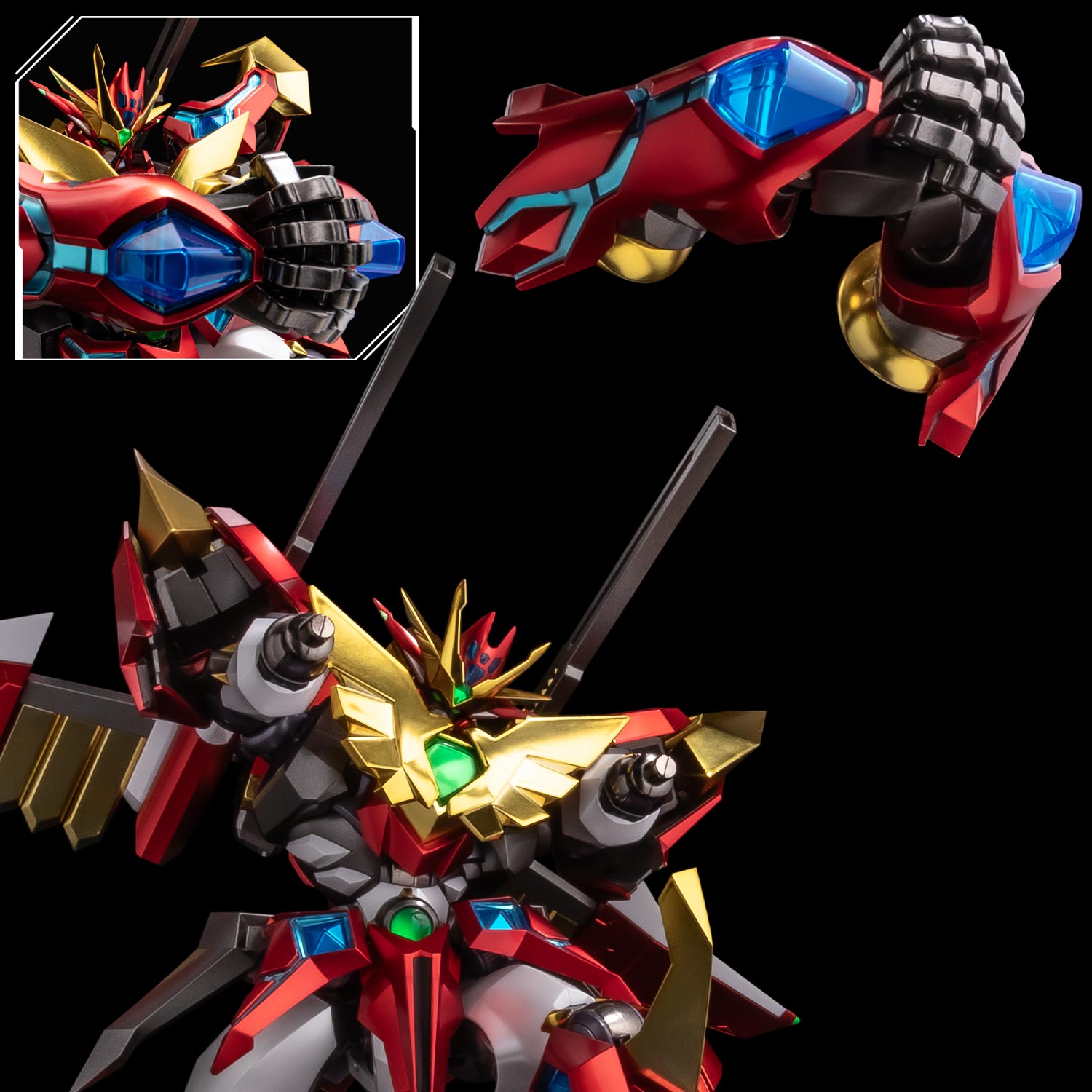 RIOBOT G COMPATIBLE KAISER & FIGHTER ROAR