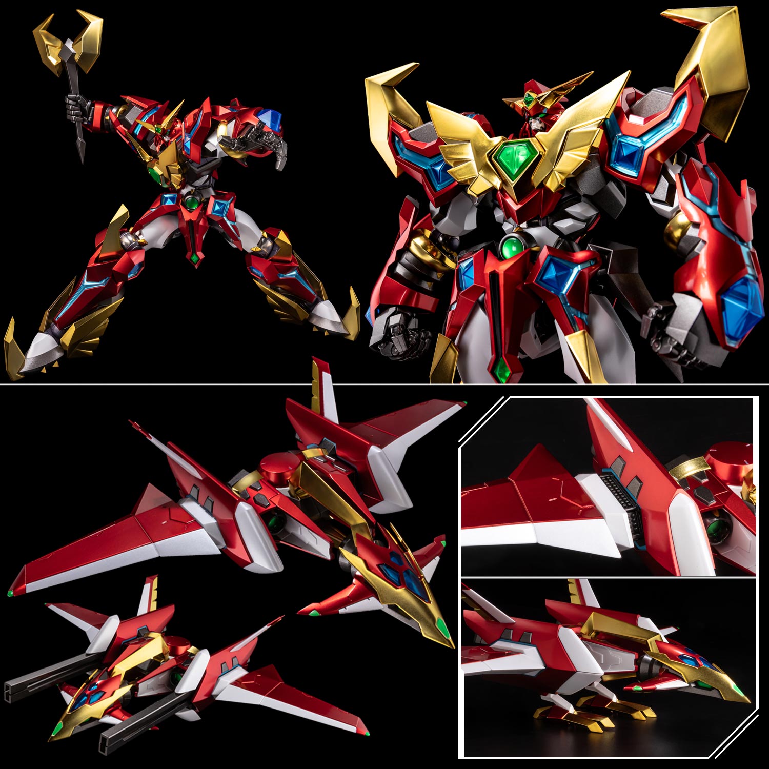 RIOBOT G COMPATIBLE KAISER & FIGHTER ROAR