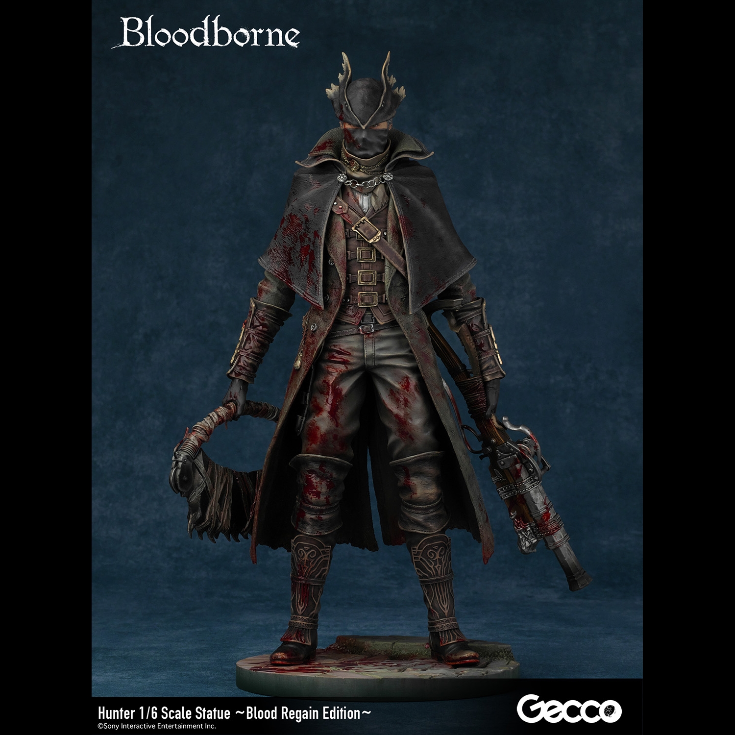 Bloodborne Hunter 1/6 Scale Statue ~Blood Regain Edition~